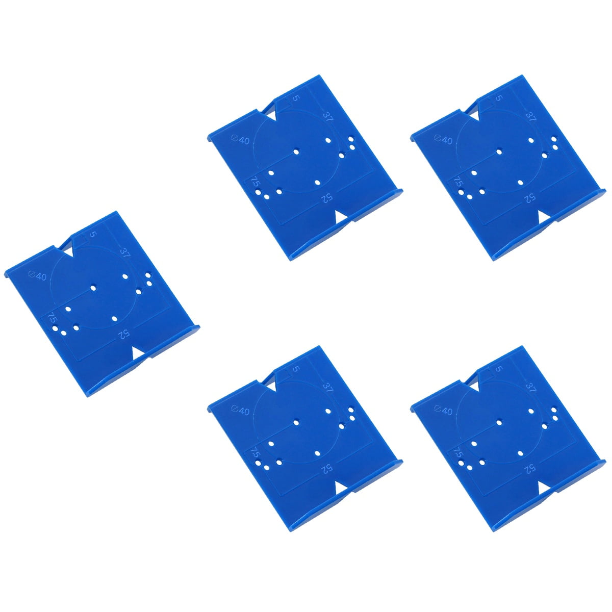 5 Pack Hinge Hole Saw Dowel Jig Hinges for Cabinet Doors Blue - Walmart.com