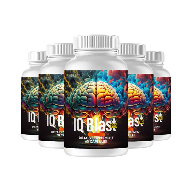 (5 Pack) IQ Blast Pro - IQ Blast Pro Neuro Supplement - Walmart.com