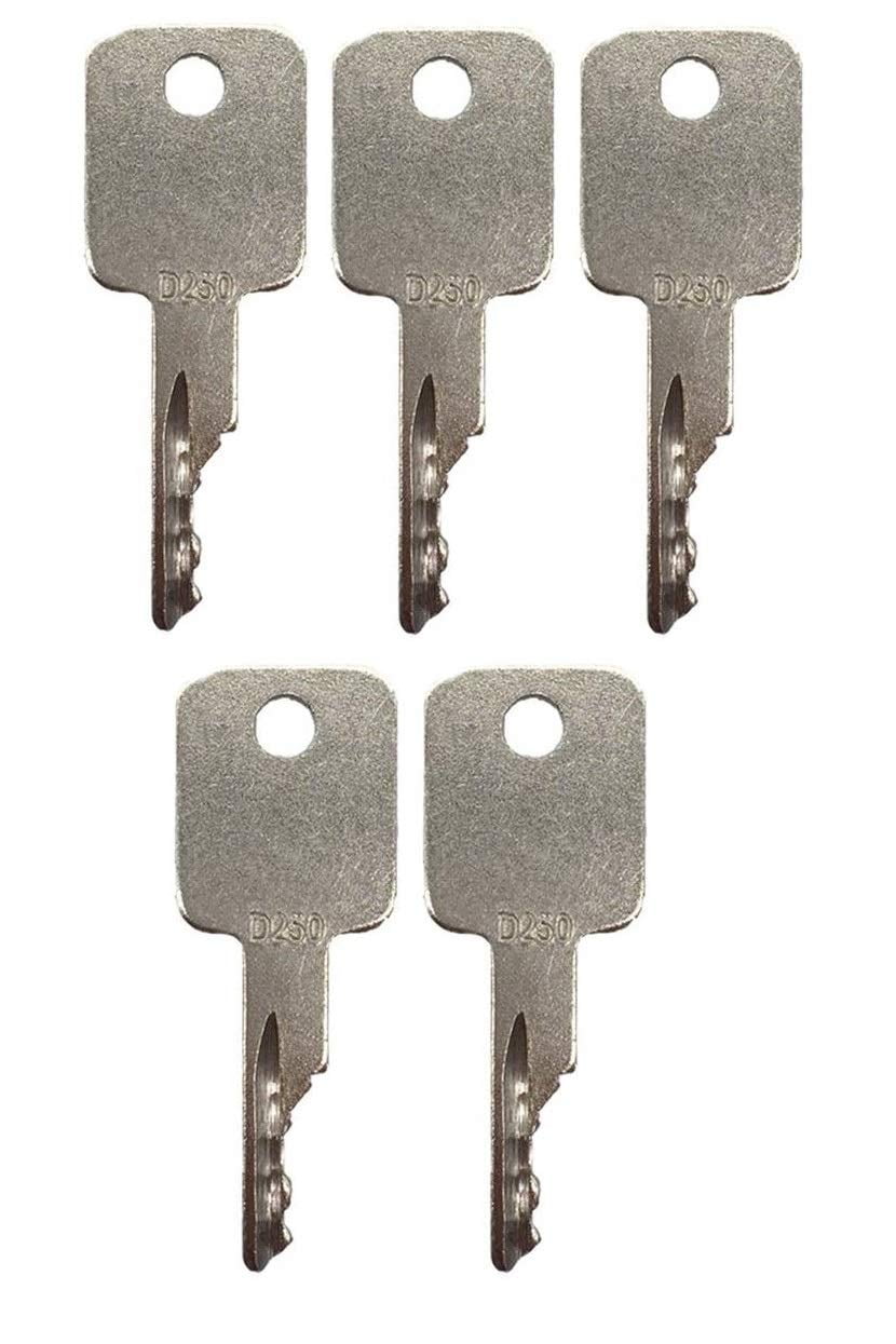 5 Pack Ignition Keys for Bobcat, Terex, Broce, Ditch Witch, Genie ...