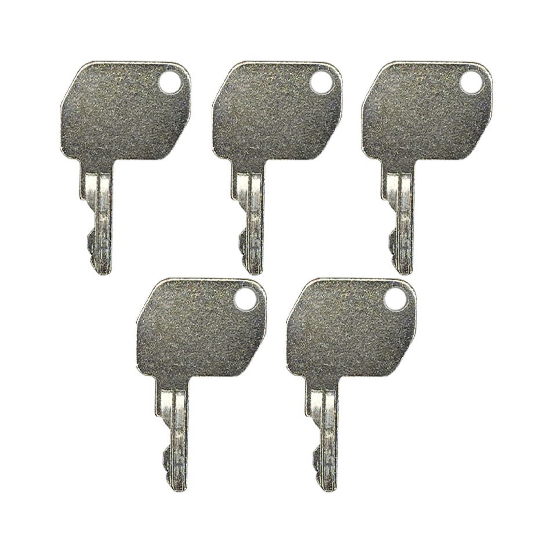 5 Pack Ignition Keys Replacement for Ford New Holland Case Backhoe and ...