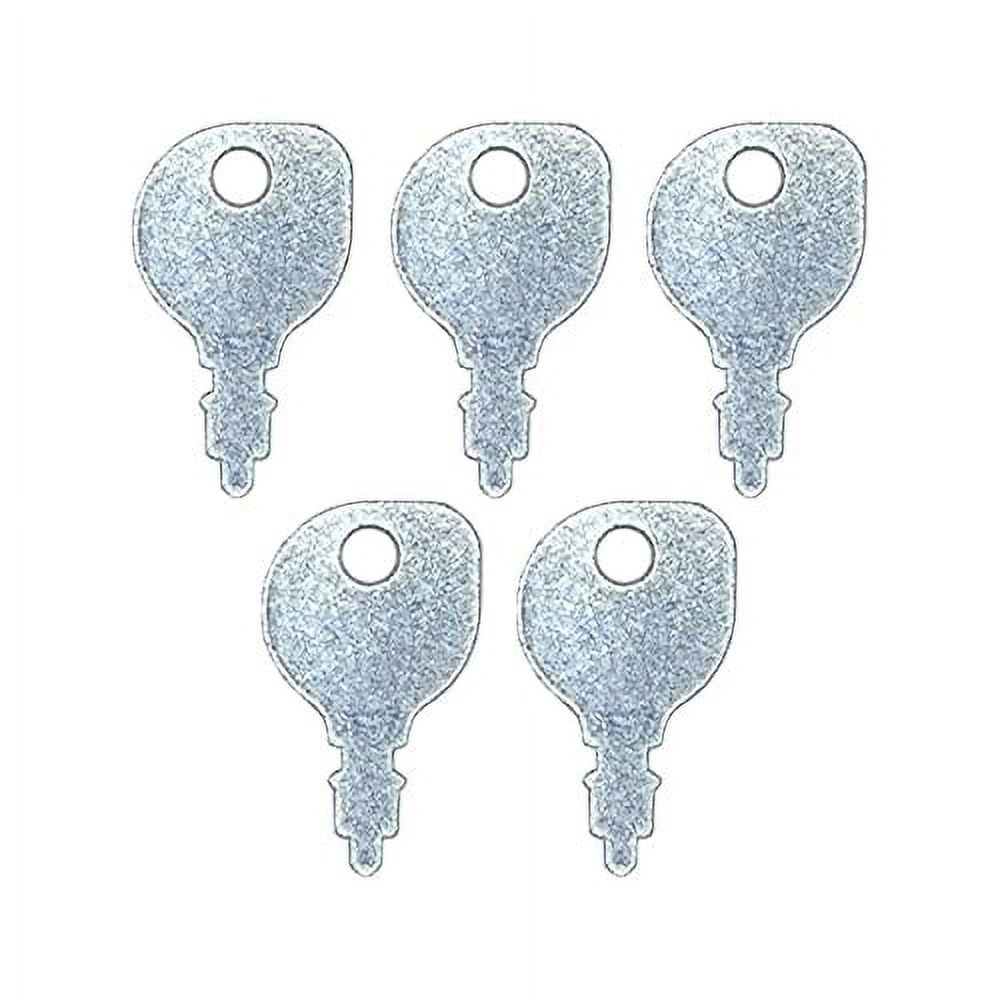 5 Pack Ignition Keys Replacement for John Deere MTD Kubota Murray ...