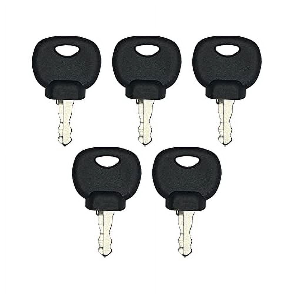 5 Pack Ignition Keys Replacement for New Holland Volvo JCB Heavy ...
