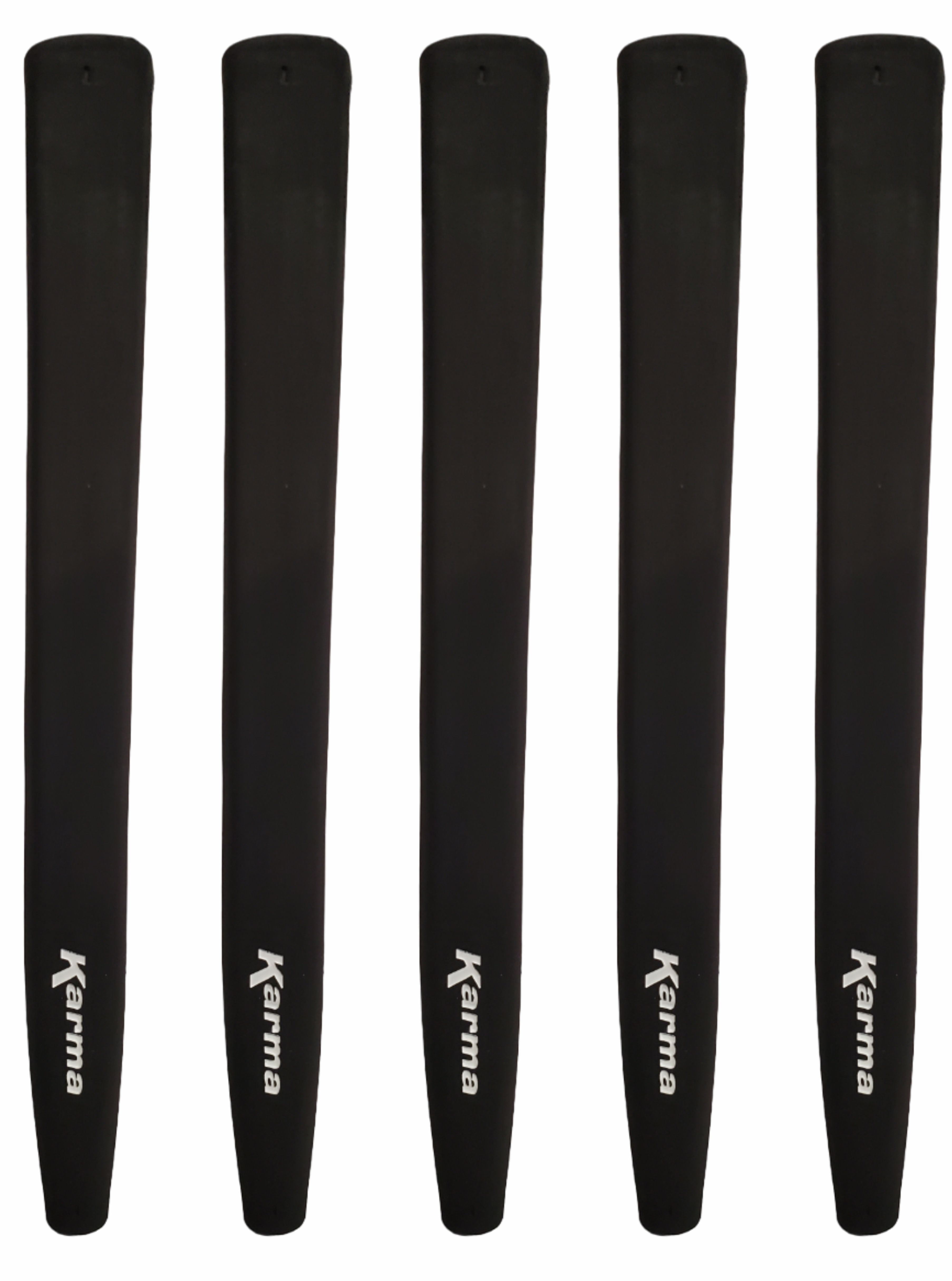 5 Pack Karma Black Jumbo Putter Grip - Walmart.com