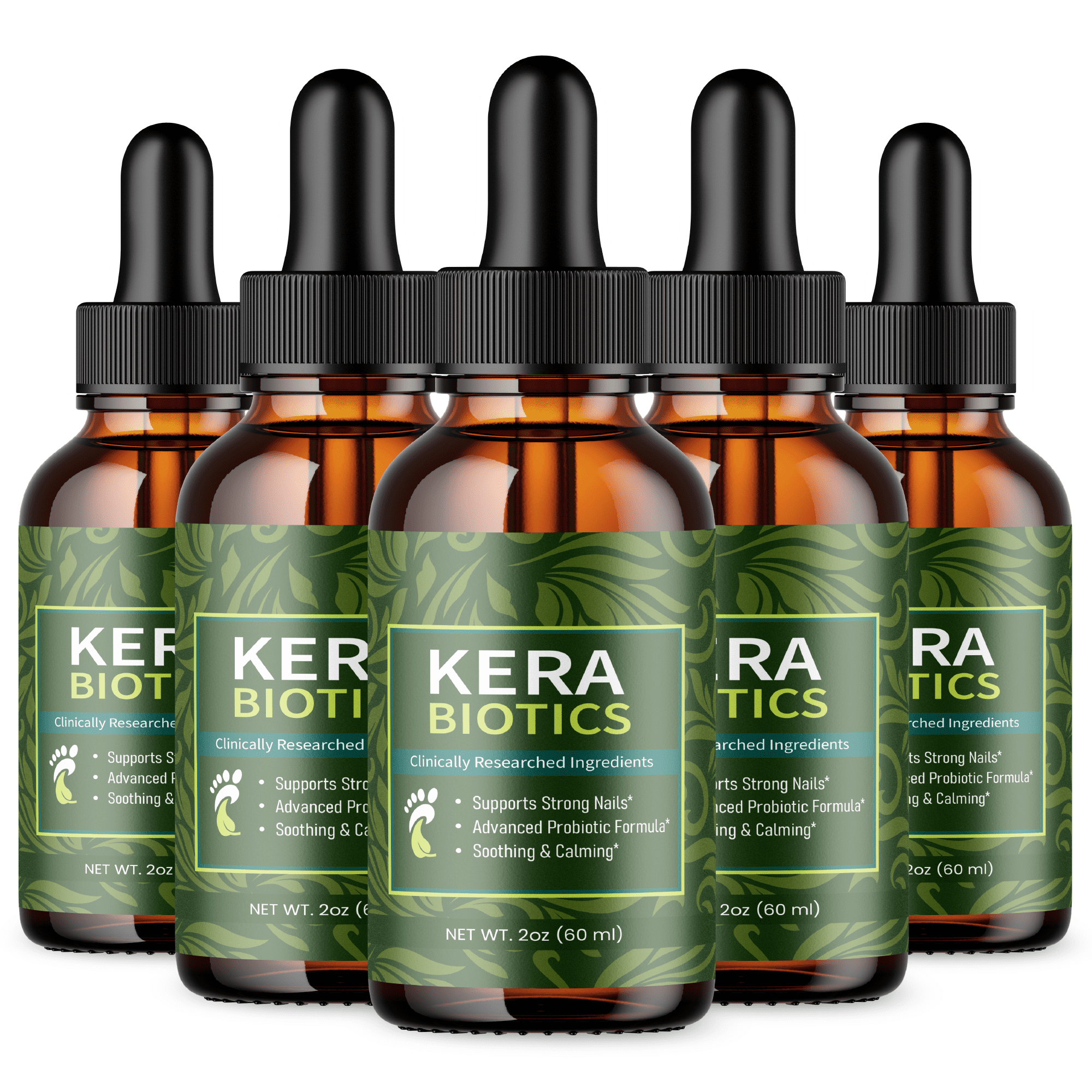 (5 Pack) Kera Biotics Kerabiotics Liquid Drops Advanced Probiotic ...
