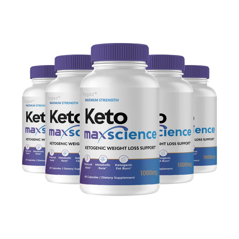 (5 Pack) Keto Maxscience - Keto Max Science Capsules - Walmart.com
