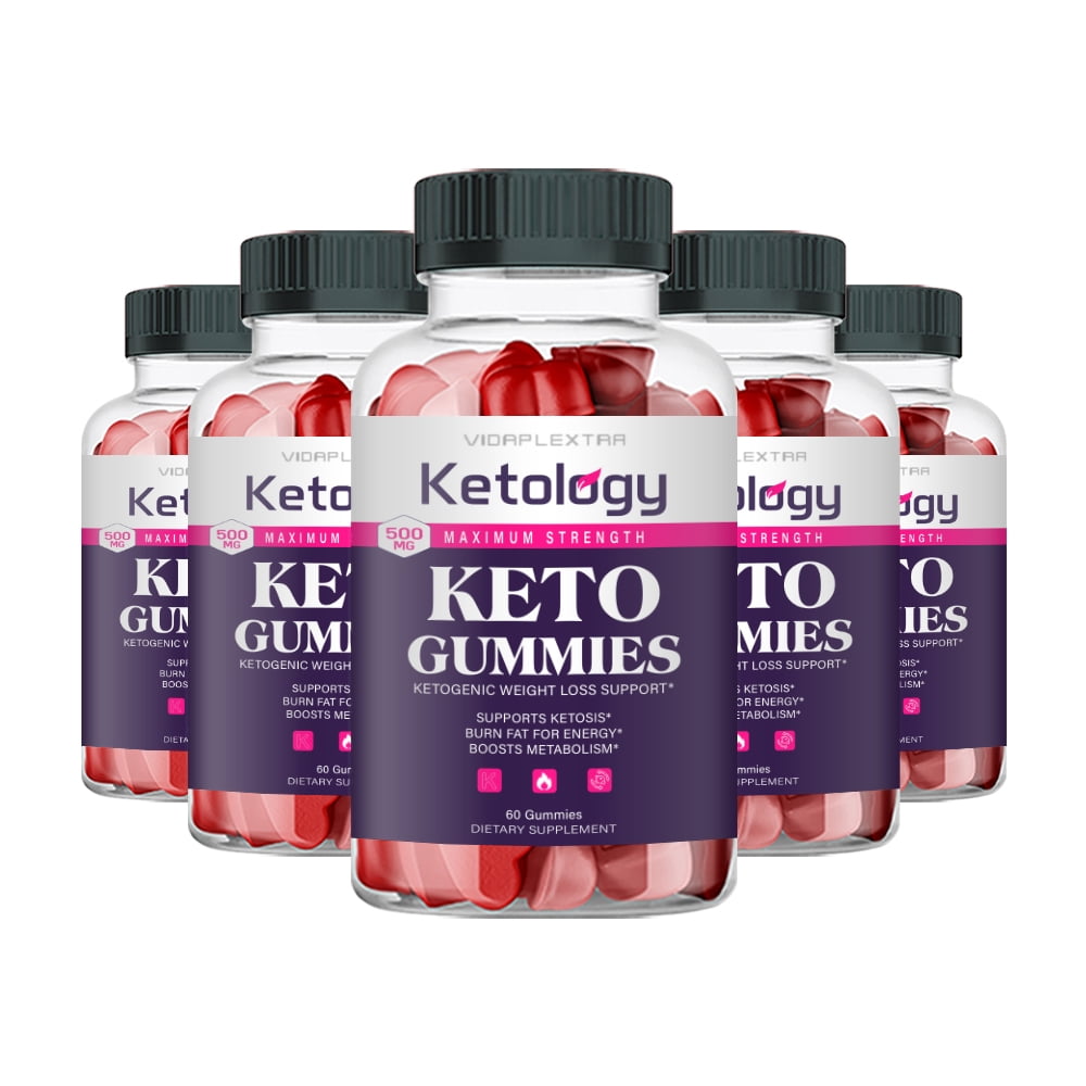(5 Pack) Ketology Gummies - Ketology Weight Management Support Gummies ...