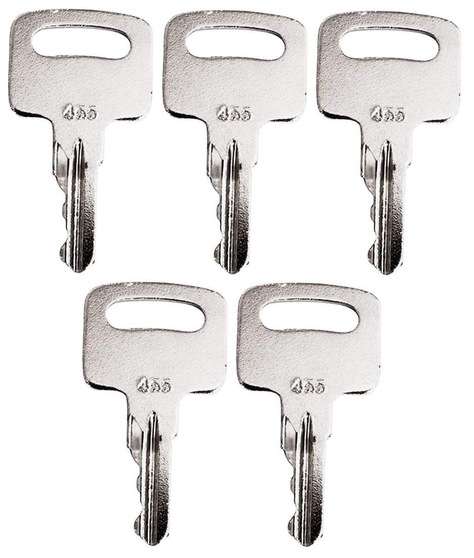 5 Pack Keys for Genie, Skyjack, Snorkel, Terex, Vermeer, Upright Lifts ...