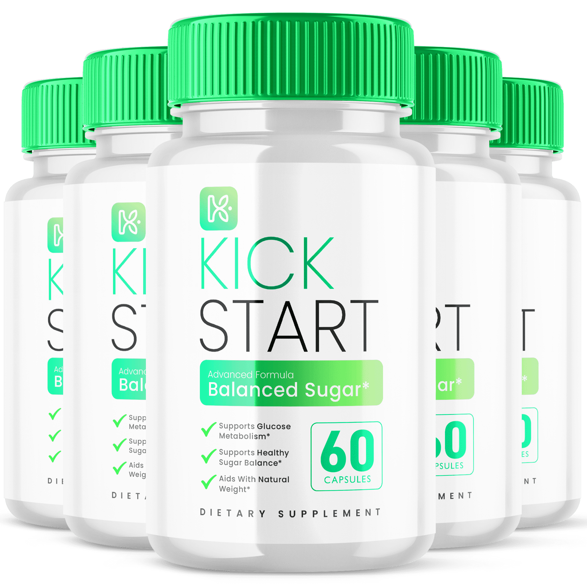 Kick Start Glyco Optimizer Supplement Advanced Glycogen Support Pills ...