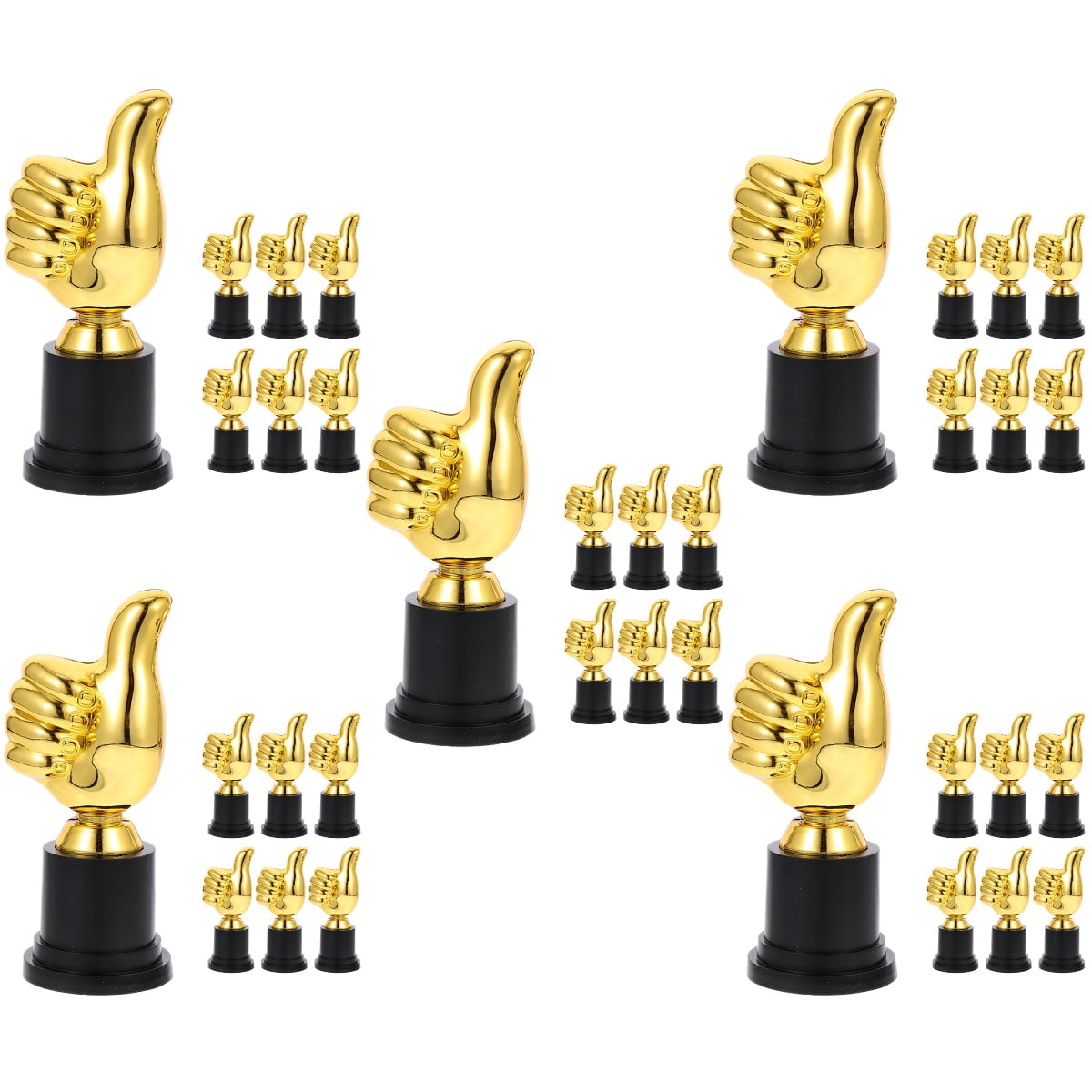 5 Pack Kids Awesome Trophy Primary School Competition - Walmart.com