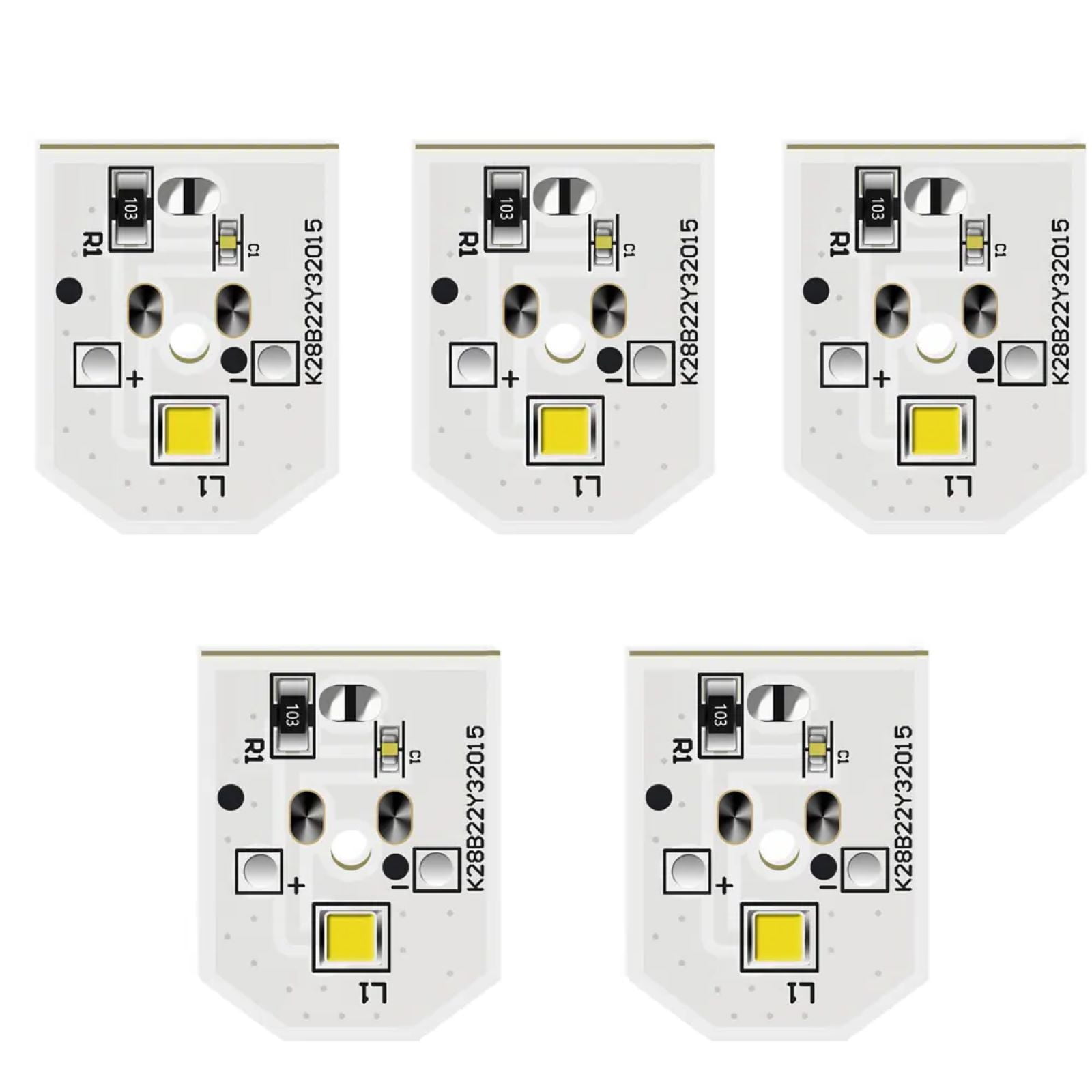 5-Pack LED Light Boards for GE Models Restores Brightness to Your ...