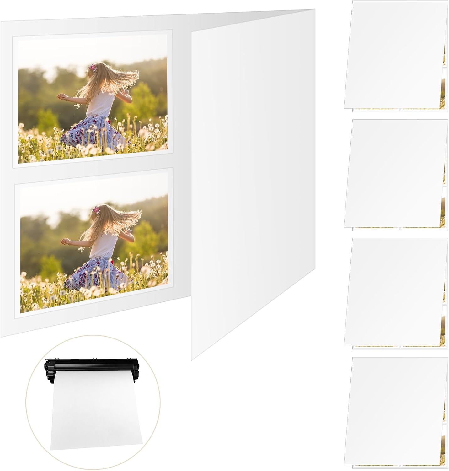 5 Pack Laminator Carrier Sleeve 9 x 15 Inch Lamination Carrier Letter ...