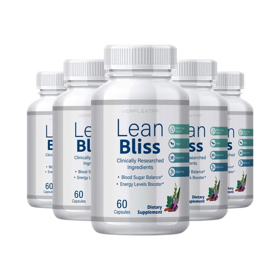 (5 Pack) Lean Bliss - Lean Bliss Supplement Capsules - Walmart.com