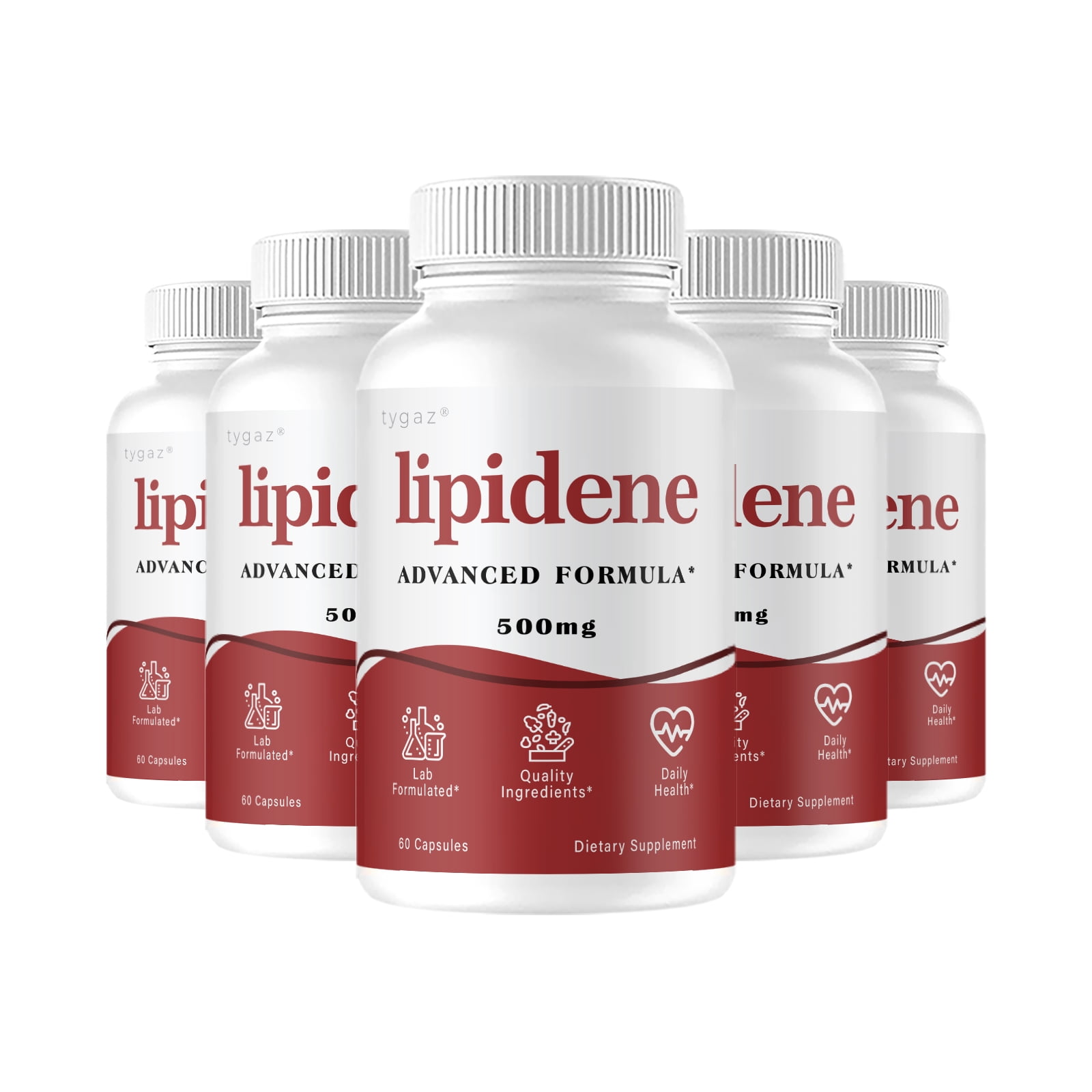 (5 Pack) Lipidene - Lipidene Advanced Formula - Walmart.com