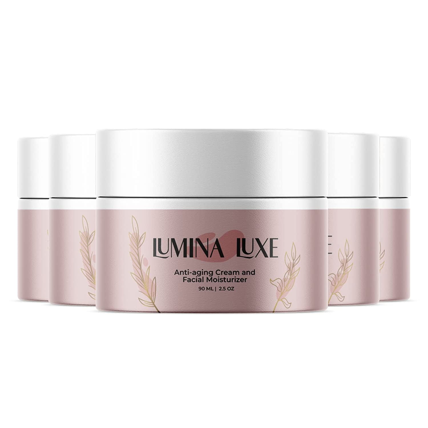 Lumina Luxe Anti-Aging Face Cream - Moisturizer with Retinol ...