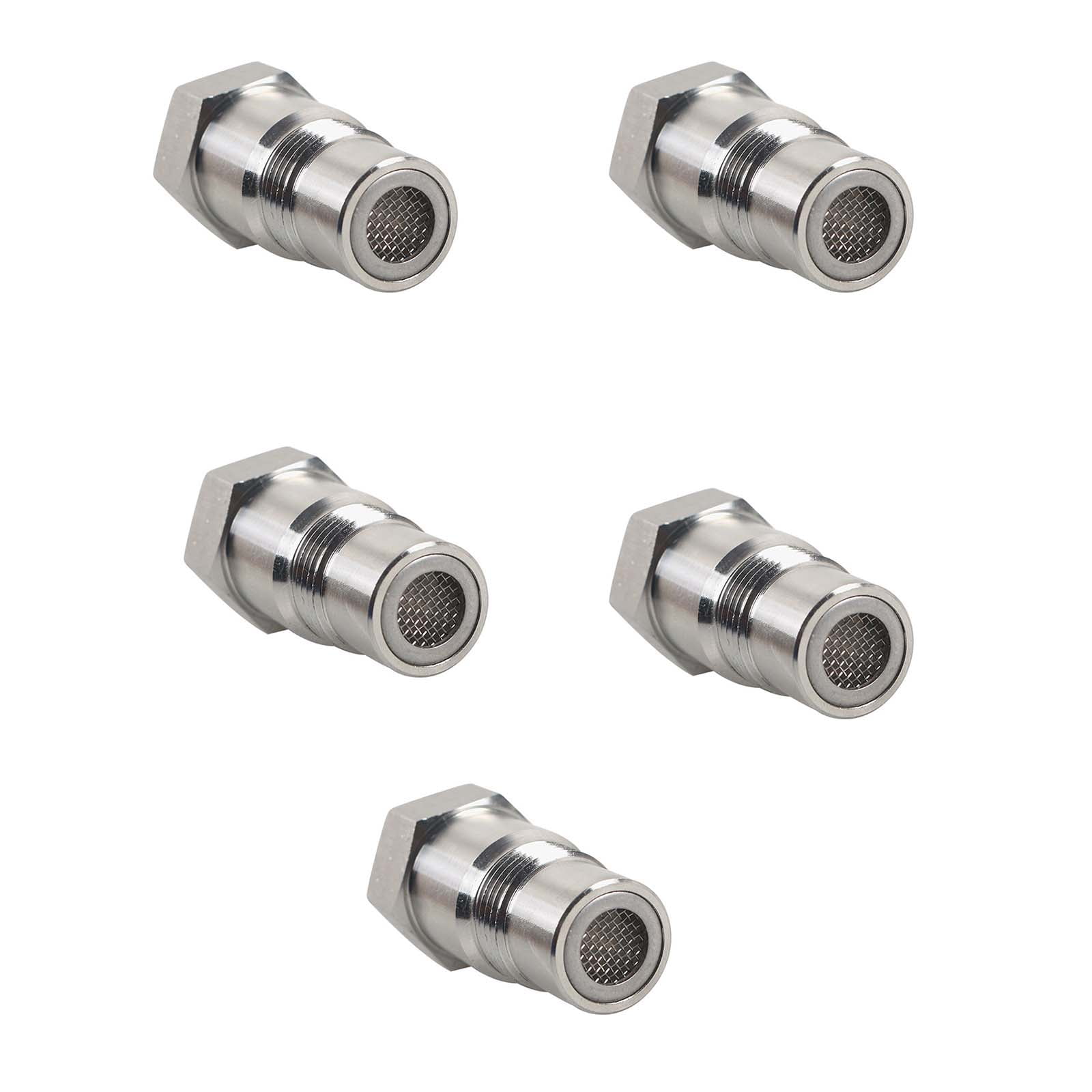 PENUMG 5 Pack Oxygen Sensor Adapter, M18x1.5mm Thread, SS304 with ...
