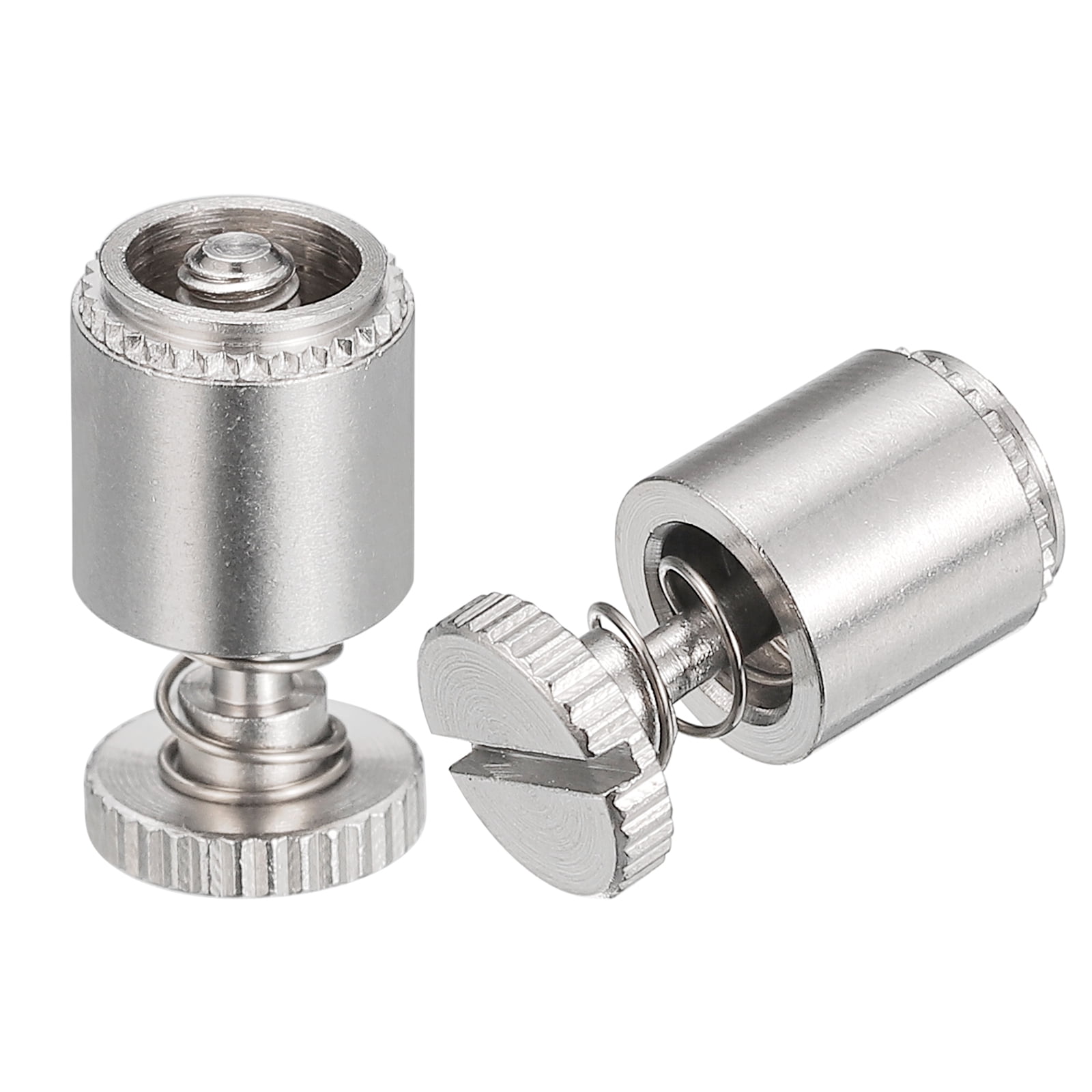 5 Pack M3x0.5x6.4mm Panel Spring Screws, PFC2 Knurled Head Spring ...