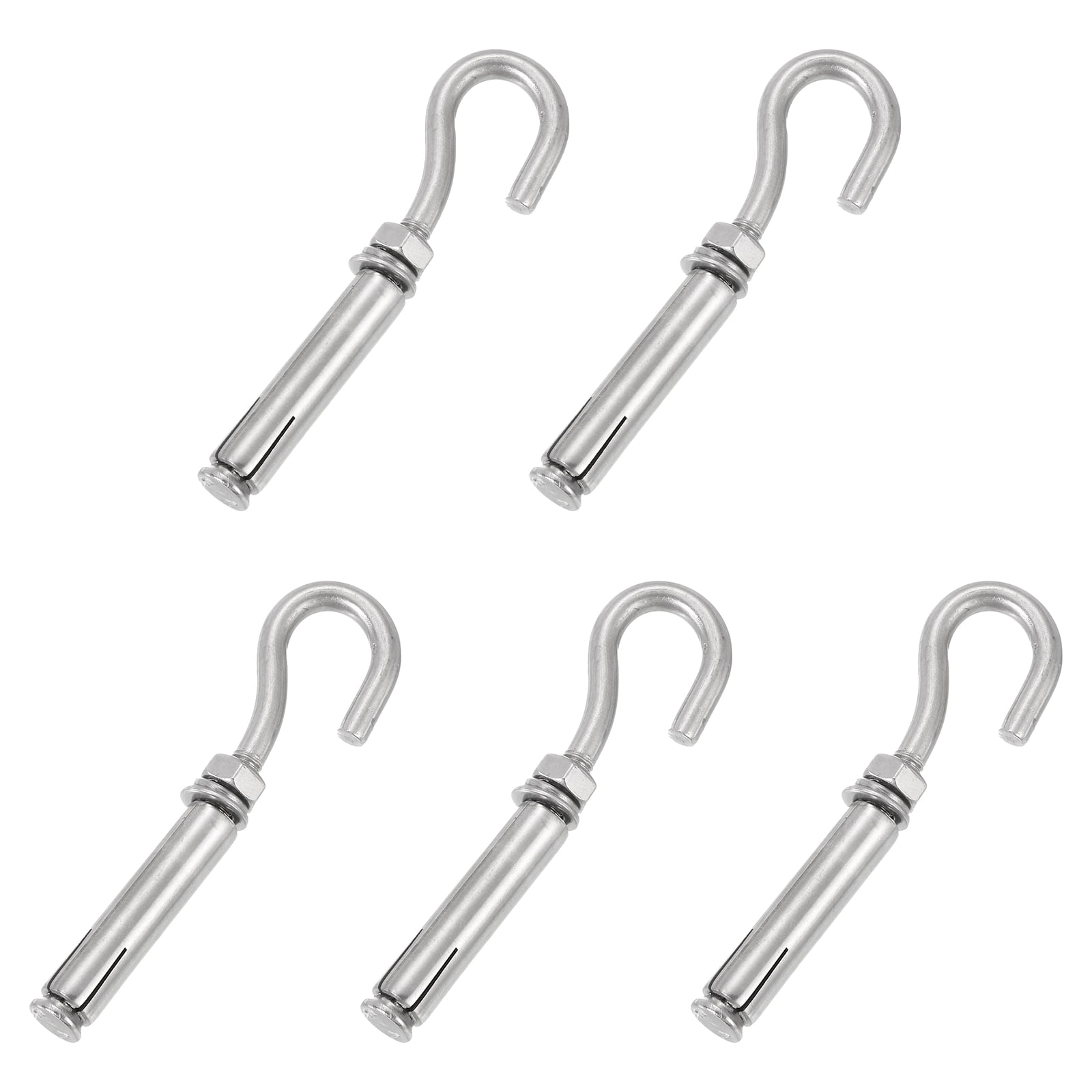 5 Pack M6 304 Stainless Steel Expansion Hook, Small Open Cup Expansion ...