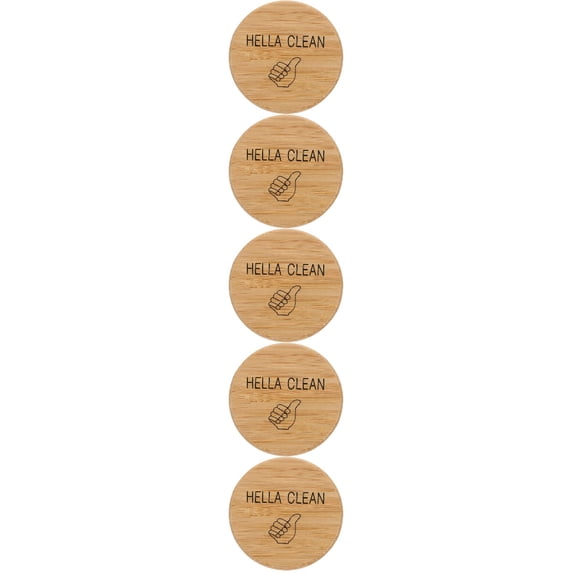 5 Pack Magnetic Kitchen Dishwasher Identification Plate Refrigerator ...