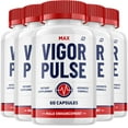 (5 Pack) Max Vigor Pulse Pills Official Formula - Max Vigor Pulse 100 Capsules Max Performance ...
