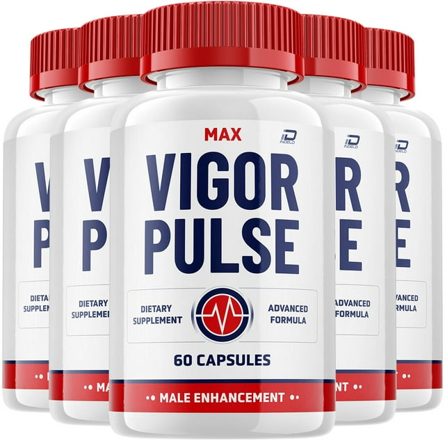 (5 Pack) Max Vigor Pulse Pills Official Formula - Max Vigor Pulse 100 ...