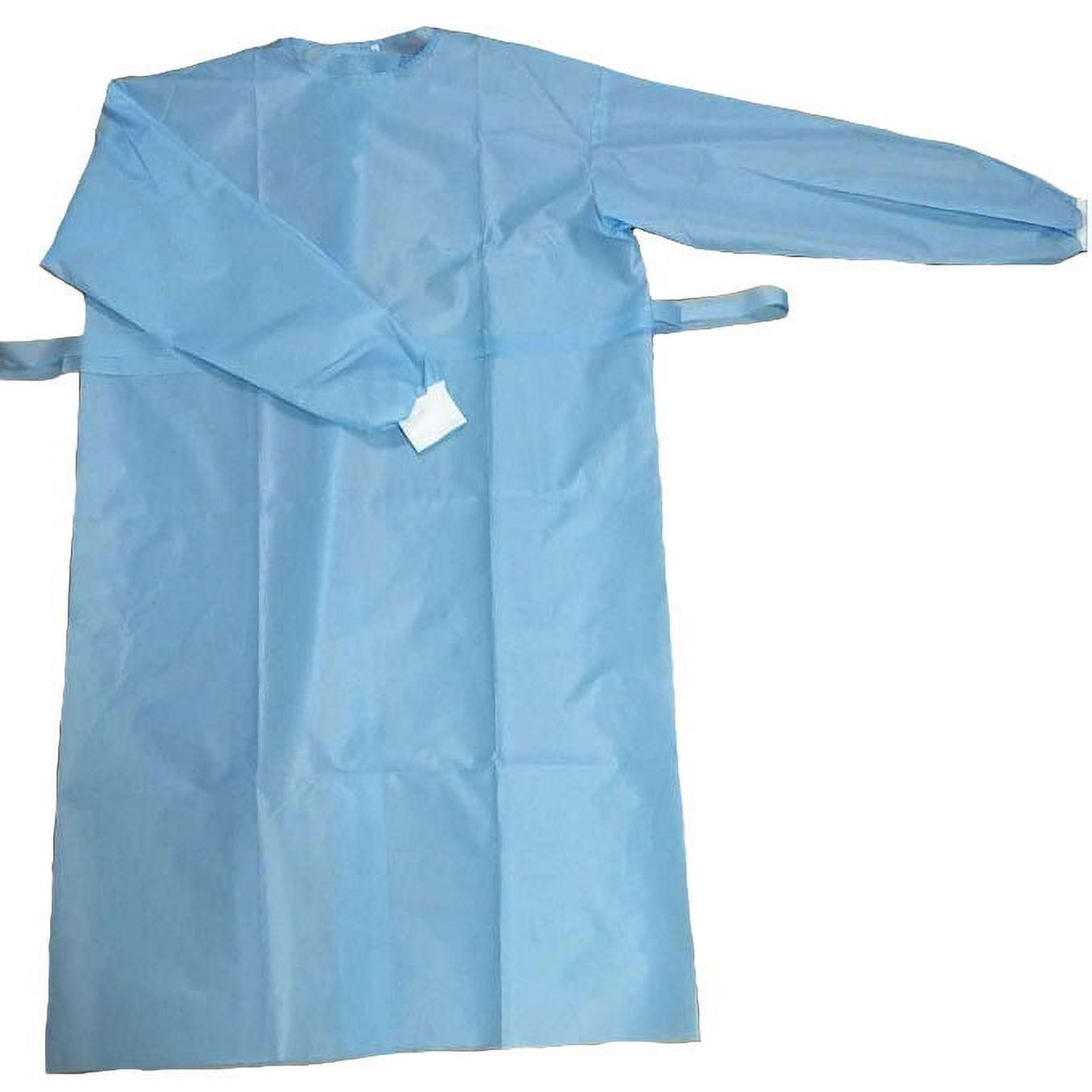 5-Pack Medgear 100% Poly, Fluid Repellent Unisex Isolation Gown ...