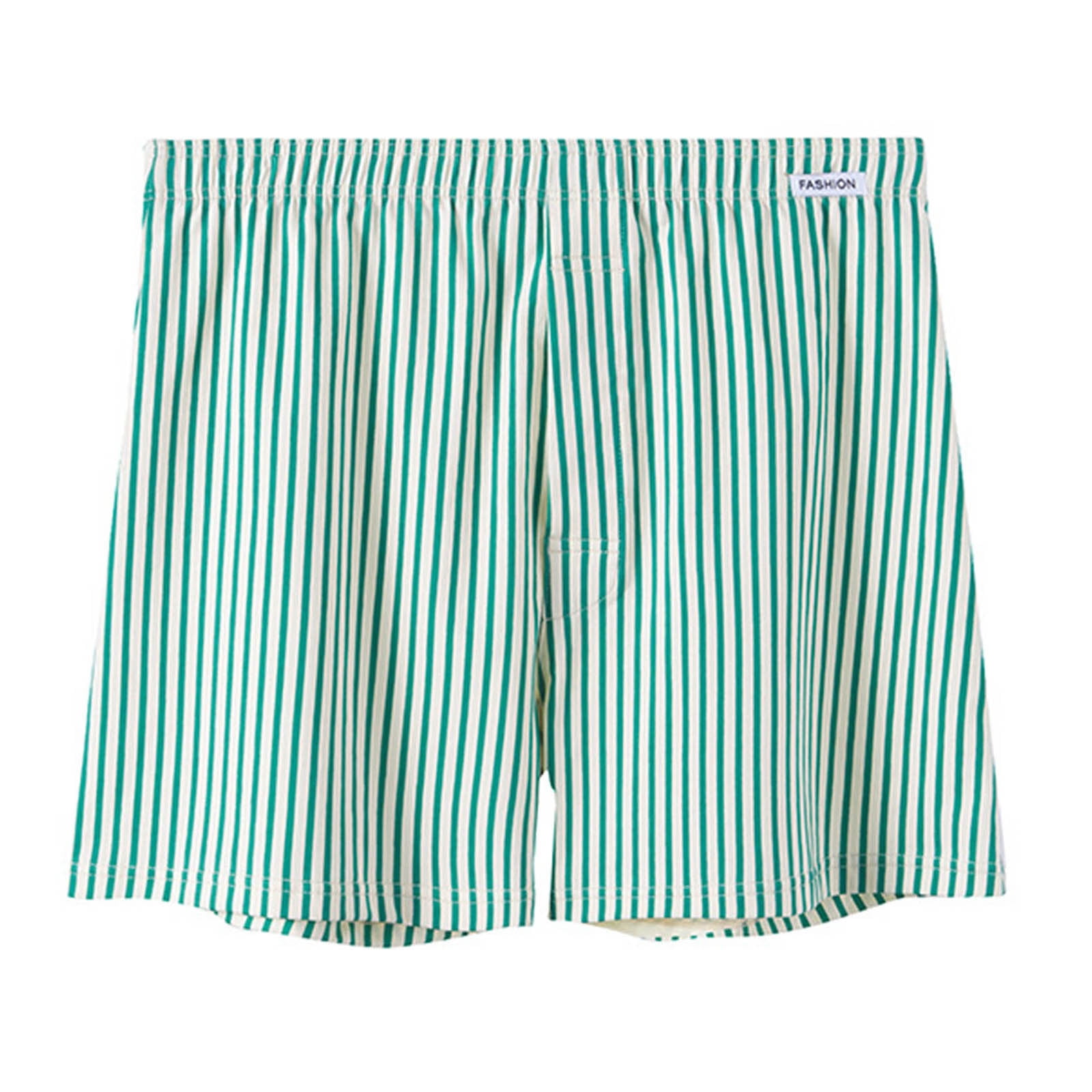 5 Pack Men's Underwear Boxer Briefs Home Wear Breathable Pajama Shorts ...