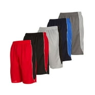 SPX [5 Pack] Men's Athletic Shorts, Dry-Fit for Gym, Workout, Running ...