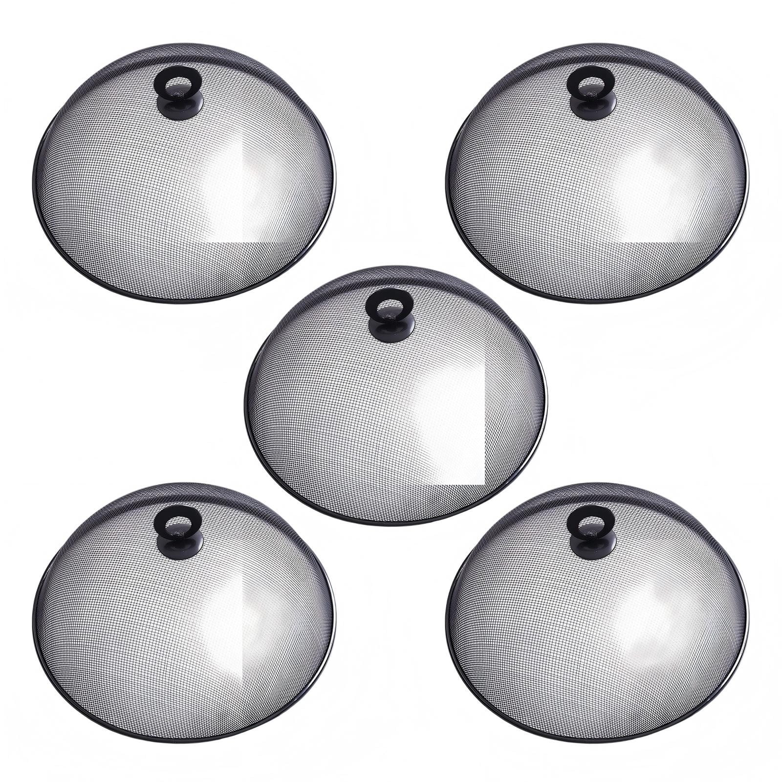 5 Pack Mesh Food Covers, Metal Mesh Food Tents 9.5 Inch Outdoor Food ...