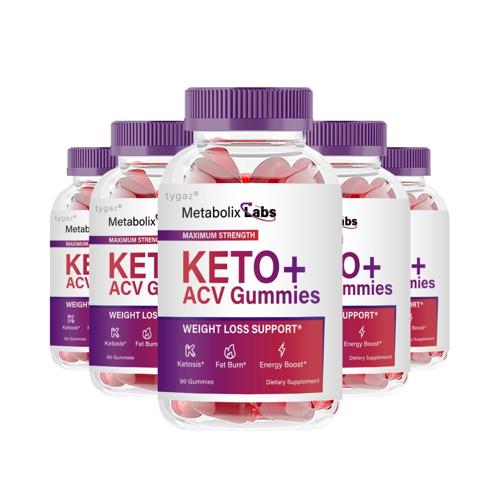Metabolix Labs Keto Apple Cider Vinegar Gummies - Weight Loss Diet ...