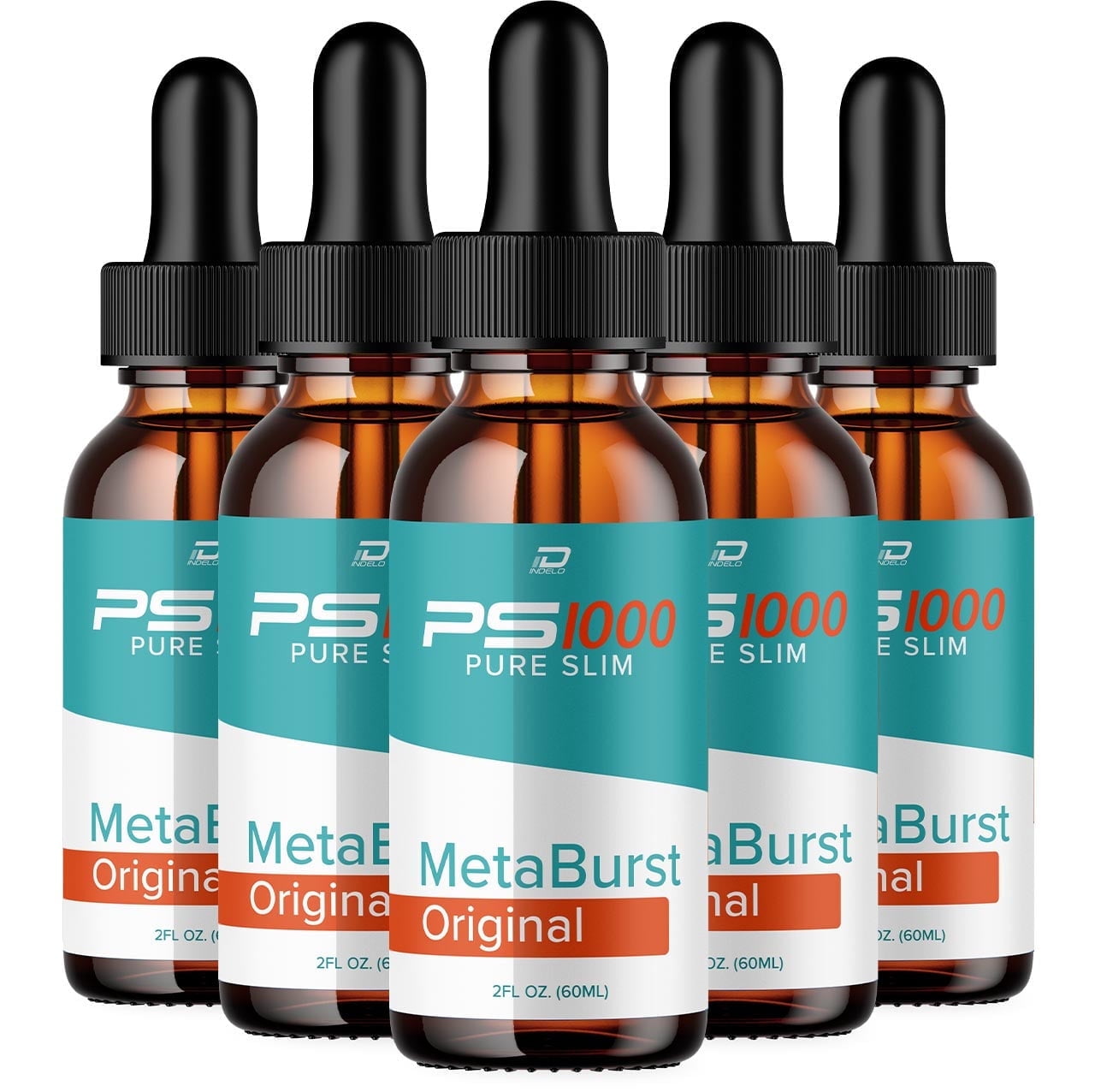 (5 Pack) Metaburst PS1000 Pure Drops Liquid Supplement - PS1000 ...