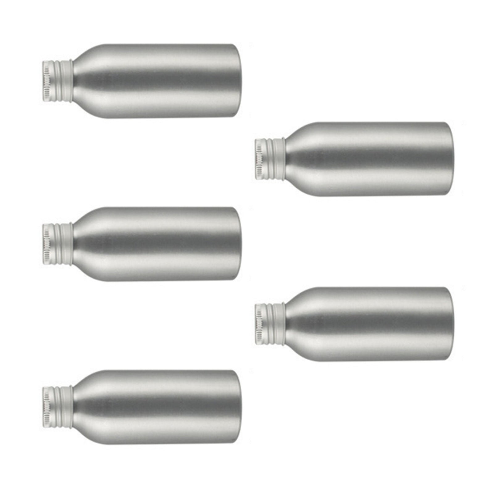 5 Pack Metal Water Bottles Efficient Aluminum Construction Spill Proof ...