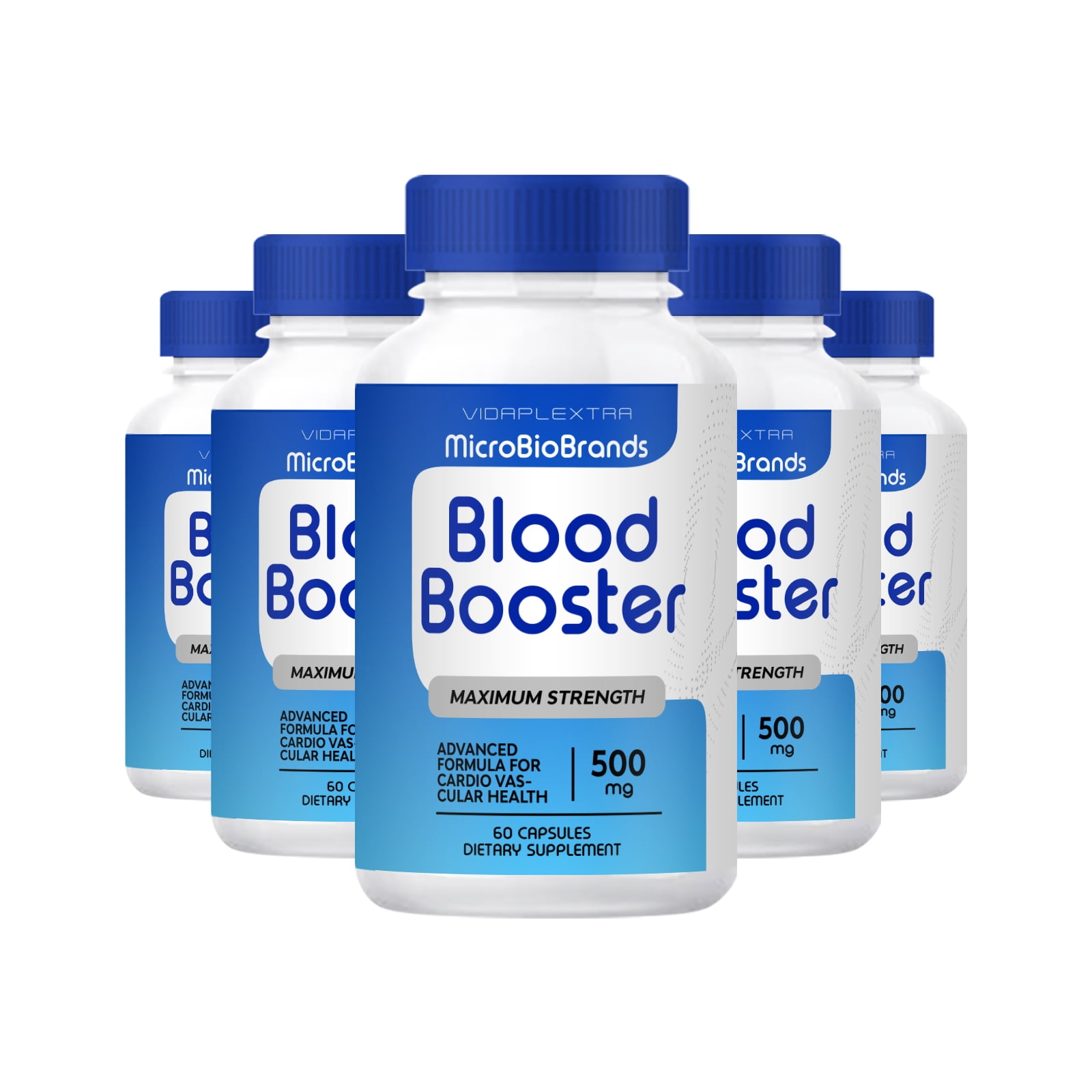 (5 Pack) Microbio Blood Booster Capsules - Blood Booster Capsules ...