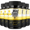 (5 Pack) Mind Boost Premium Nootropic Supplement, MindBoost Pills (300 ...