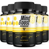 (5 Pack) Mind Boost Premium Nootropic Supplement, MindBoost Pills (300 ...