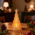 5 Pack Mini Desktop Christmas Tree With Lights Small Holiday Decor For ...