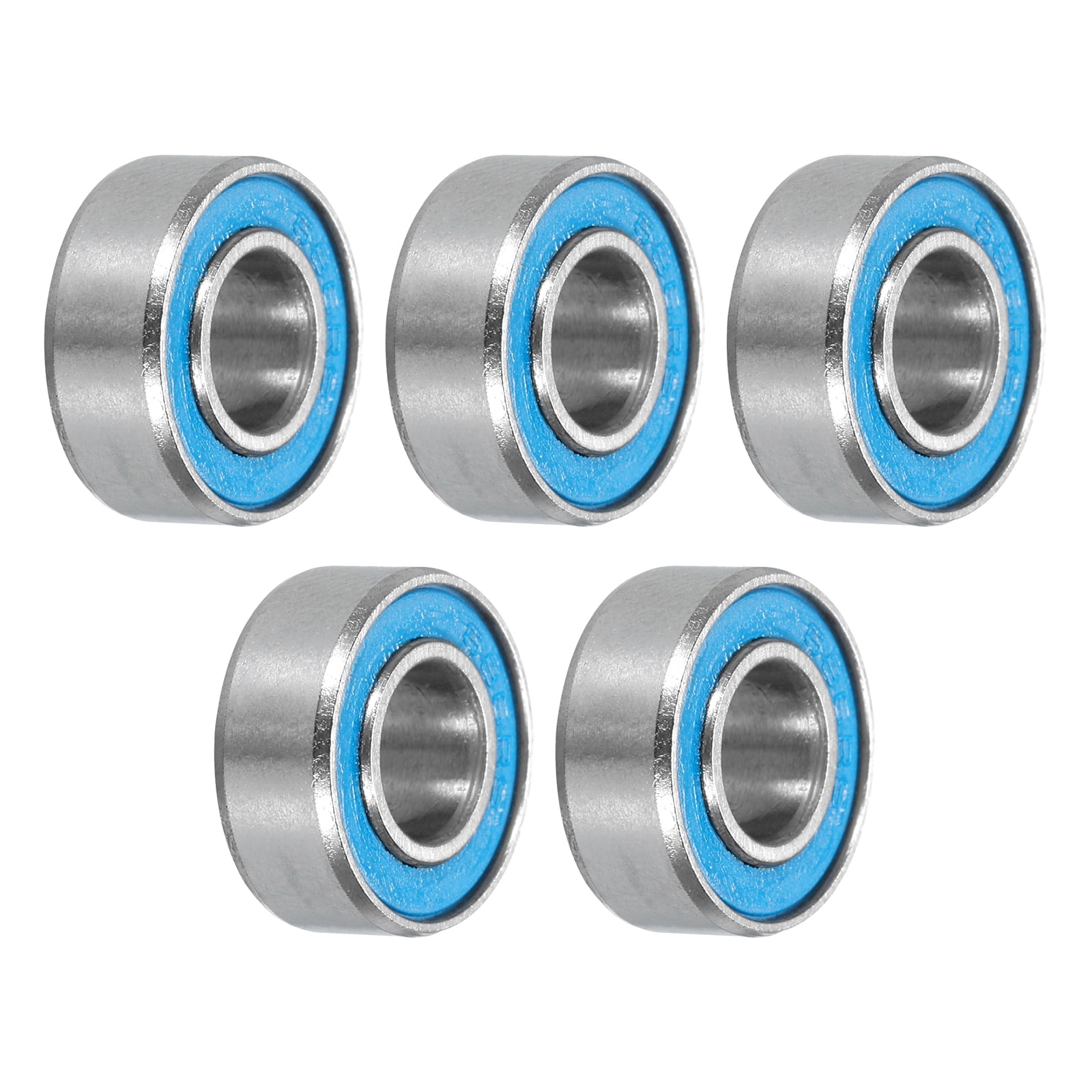 5 Pack Miniature Deep Groove Ball Bearings 6x13x5mm Double Sealed ...