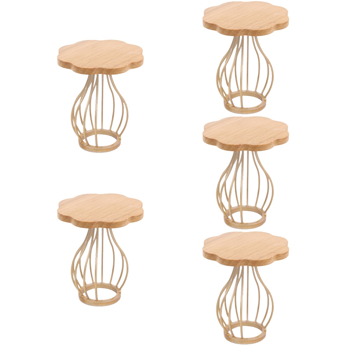 5 Pack Miniature Dining Room Furniture Scene Props - Walmart.com