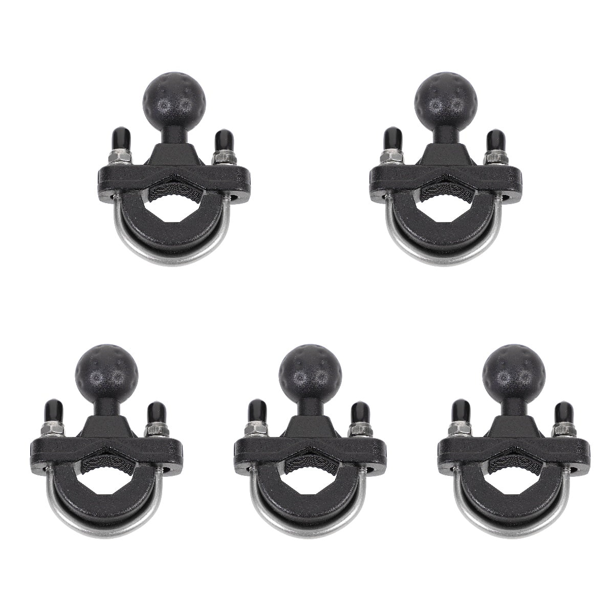 5 Pack Mirror Base Bolts Motorcycle Mount Motorcycle Phone Holder Mount ...