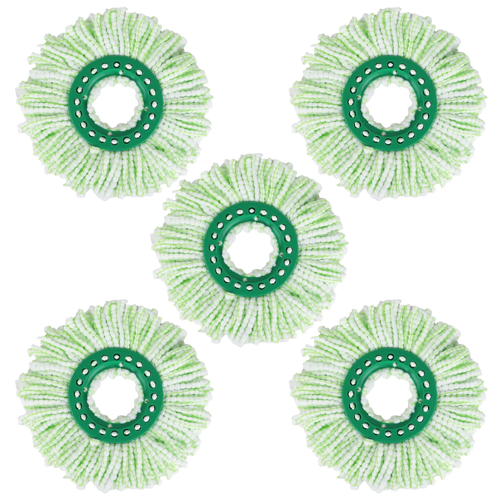 5 Pack Mop Head Replacement Compatible with Libman Tornado Spin Mop ...