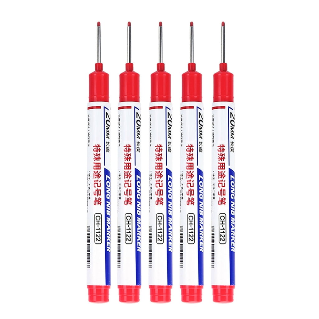 5 Pack Multiple Surfaces Marking Tool Set with Fine Tip Design Perfect ...
