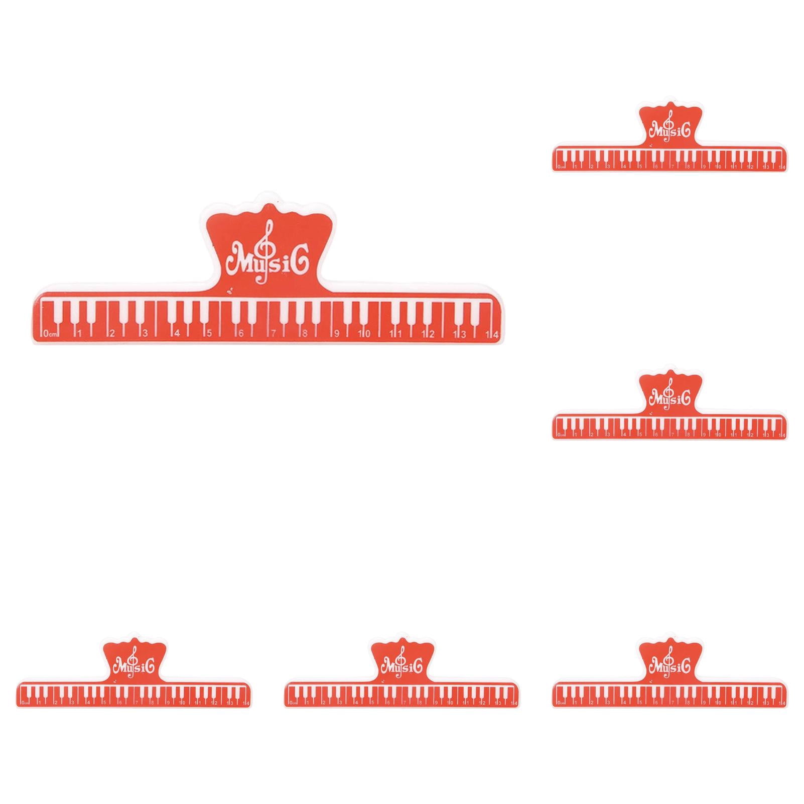 5 Pack Music Book Clip to Hold Book Open Music Page Paper Sheet Note ...