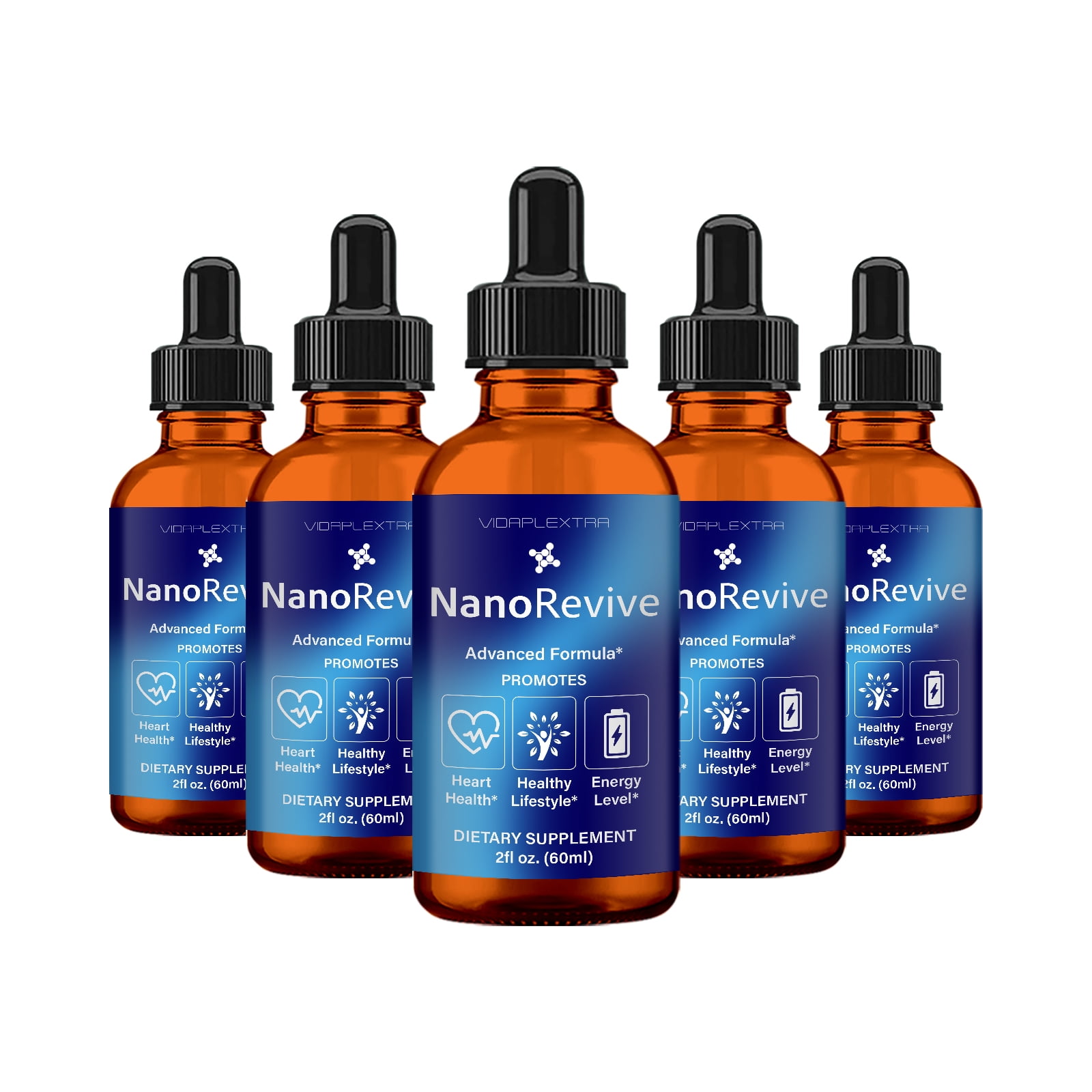 (5 Pack) NanoRevive - NanoRevive Advanced Formula Drops - Walmart.com