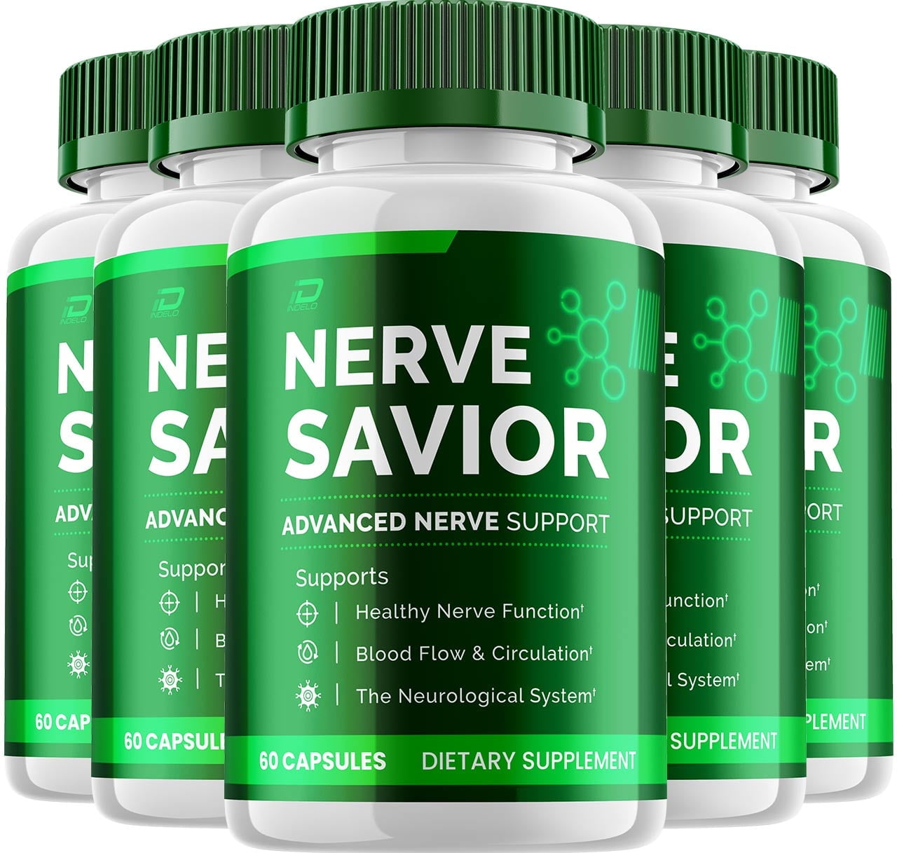 (5 Pack) Nerve Savior Capsules - Supplement for Health NerveSavior ...
