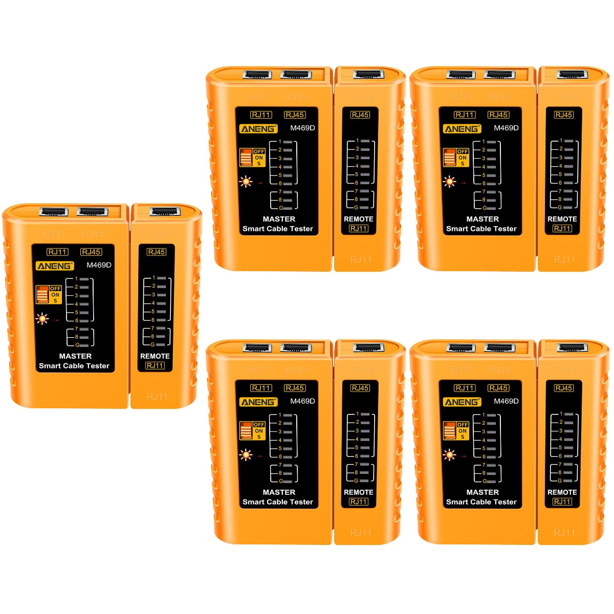 5 Pack Network Tester Relay Circuit Breaker Finder Pen Yellow - Walmart.com