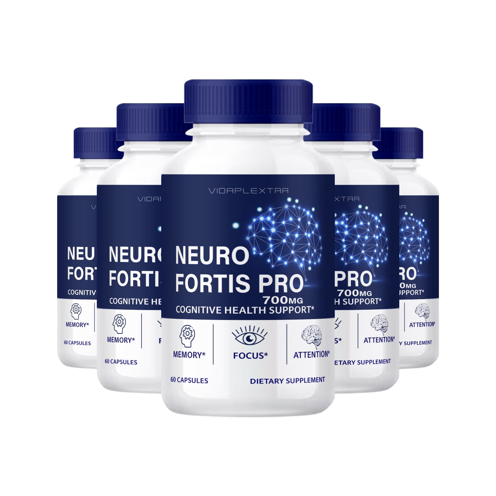 (5 Pack) Neuro Fortis Pro Capsules - Neuro Fortis Pro Capsules ...