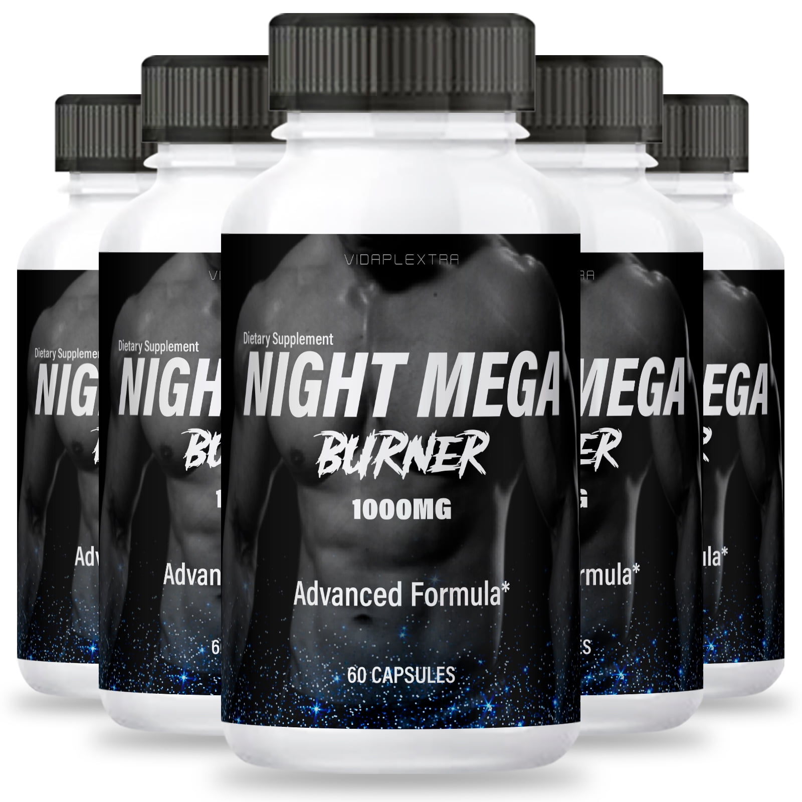(5 Pack) Night Mega Burner Capsules - Night Mega Burner Keto Capsules ...