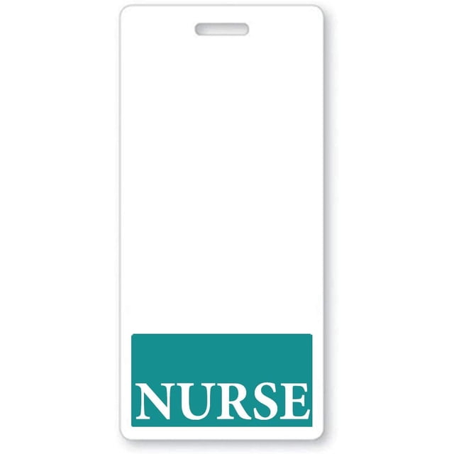 5 Pack - Nurse Badge Buddy - Heavy Duty Vertical Badge Buddies for ...