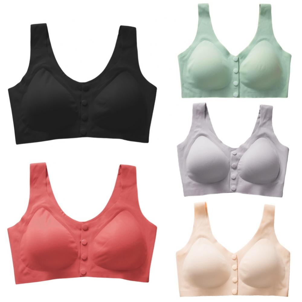 5-Pack Nursing Bra,Breastfeeding Bra,Wireless Maternity Bra,Seamless ...
