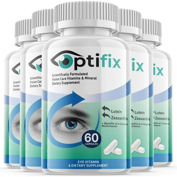 (5 Pack) Optifix - Revolutionary Advanced Vision Matrix Formula ...