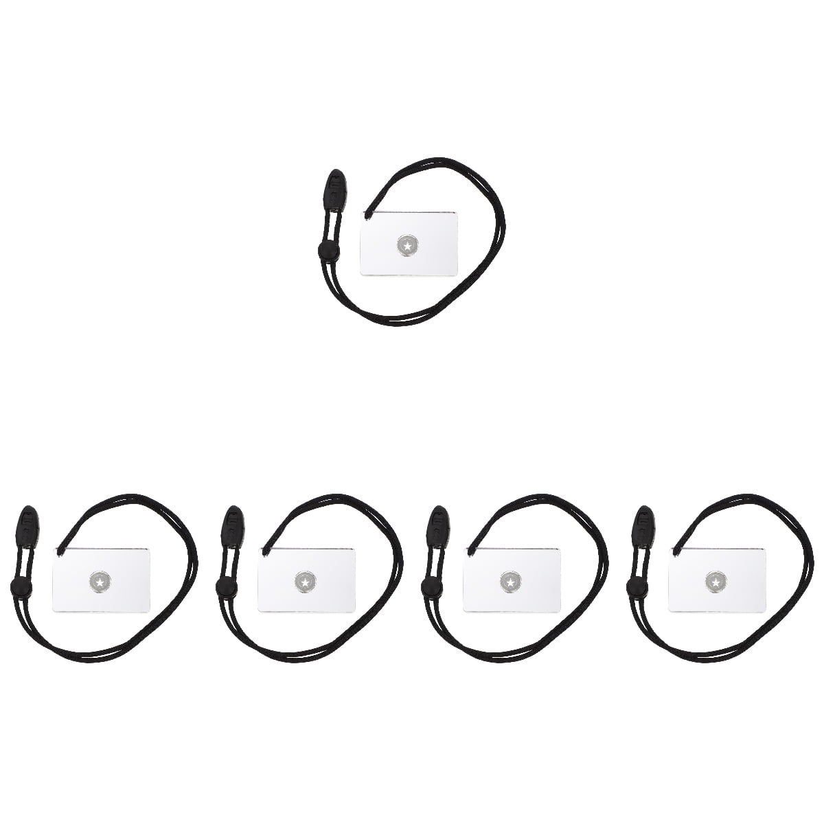 5 Pack Outdoor Survival Signal Unbreakable Camping Lights Rechargeable ...